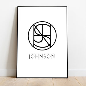 Monogram Name, Monogram Logo, Name Tattoo, Monogram Tattoo, Typography ...