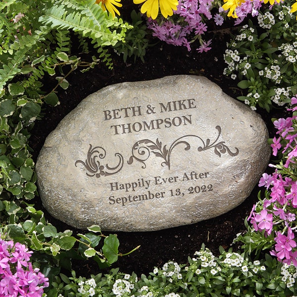 Personalized Garden Stone - Etsy
