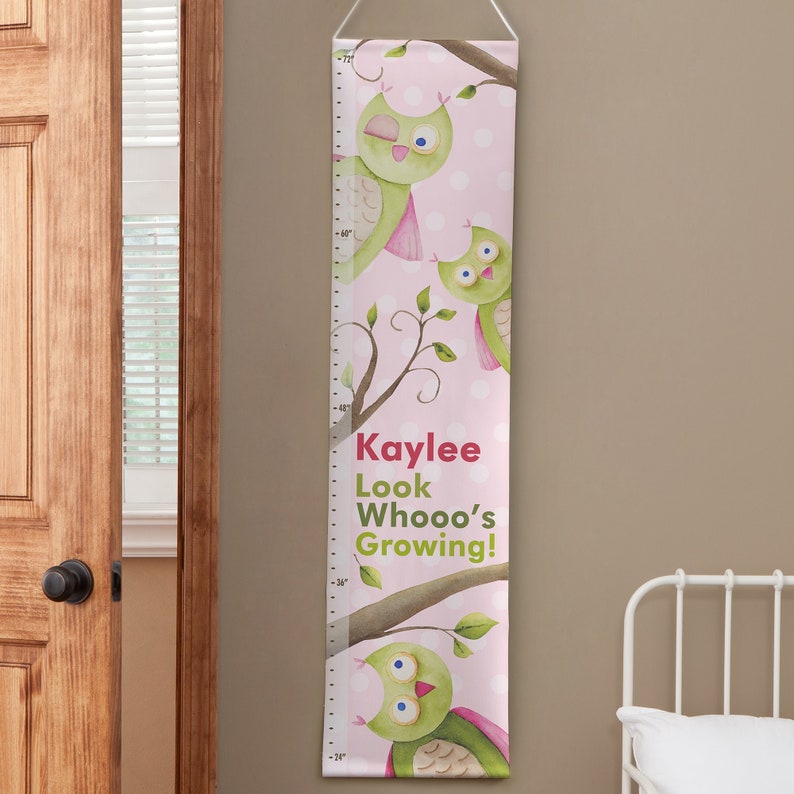 Owl About You Personalized Growth Chart - Etsy