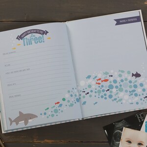Under the Sea Baby Boy Personalized Memory Book - Etsy