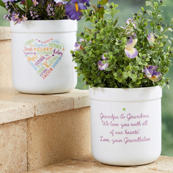 Heart Flower Pot - Etsy