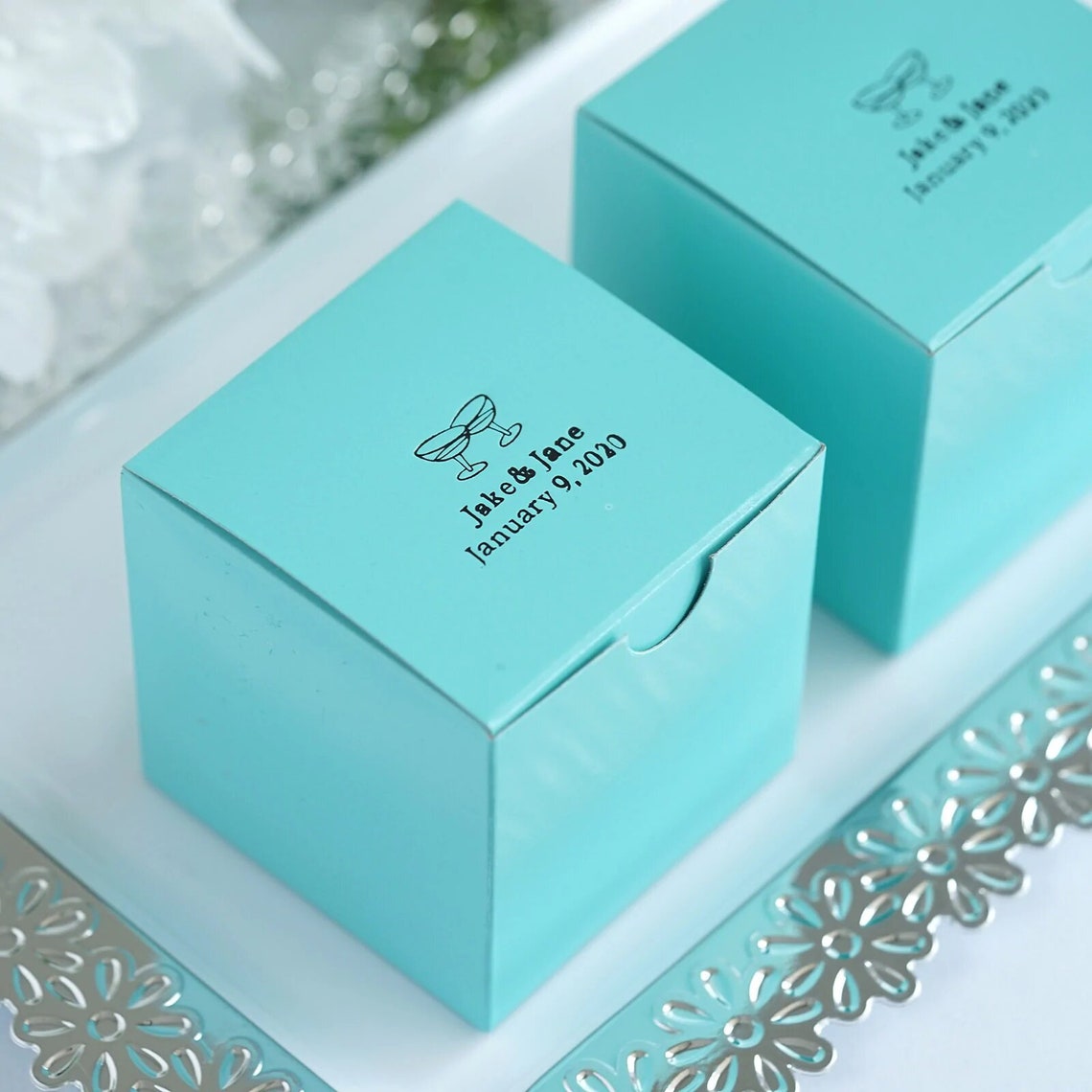100pcs Personalized Wedding Favors Party Favor Boxes Cake - Etsy