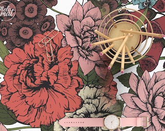 Floral Vinyl Sheet Flooring - Etsy