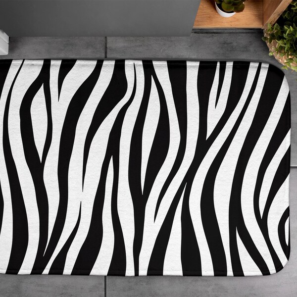 Small Zebra Rug - Etsy