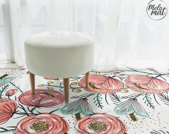 Floral Vinyl Sheet Flooring - Etsy