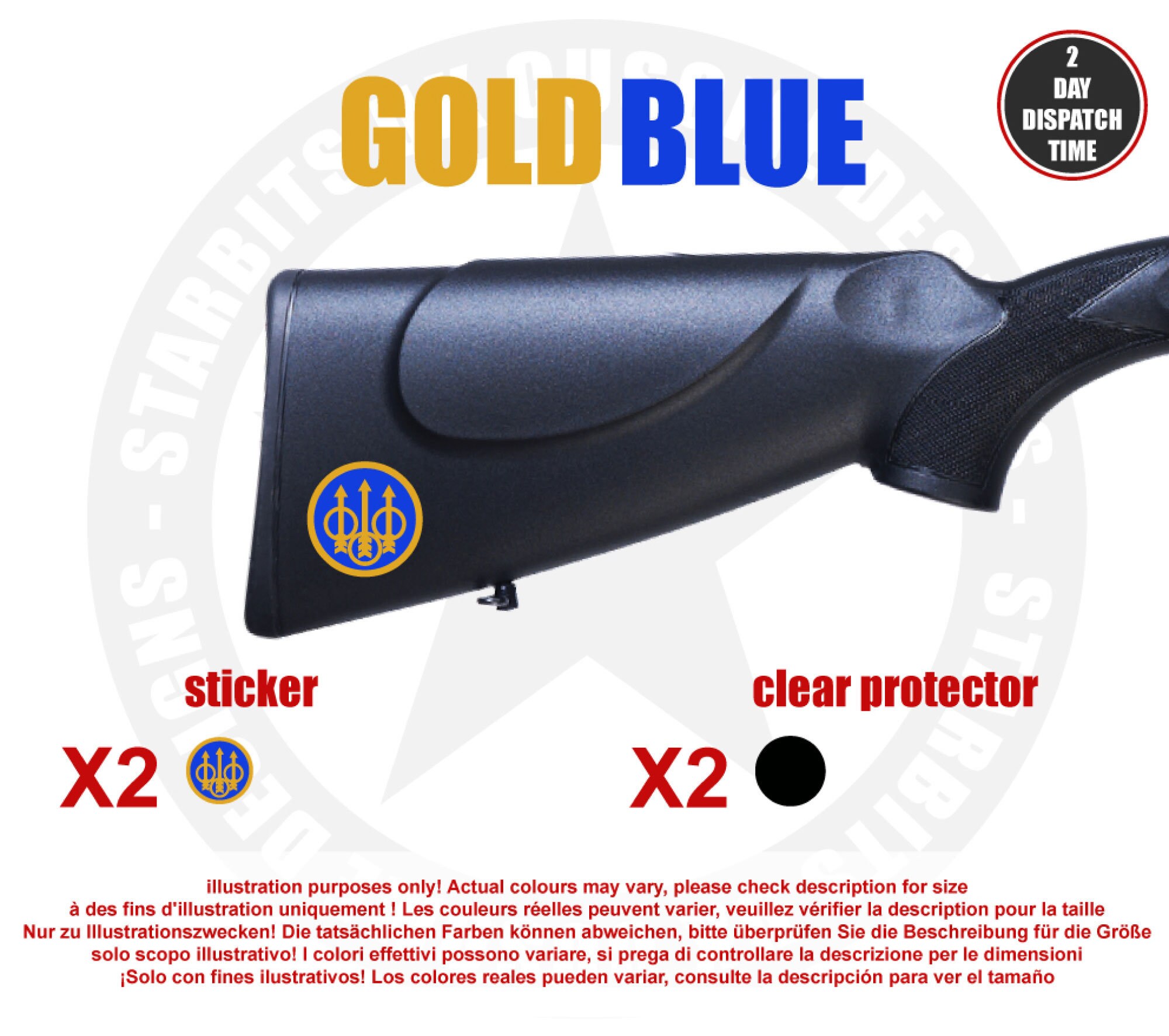 Beretta Vinyl Decal Sticker X2 for Application on Shotgun Gun Safe ...