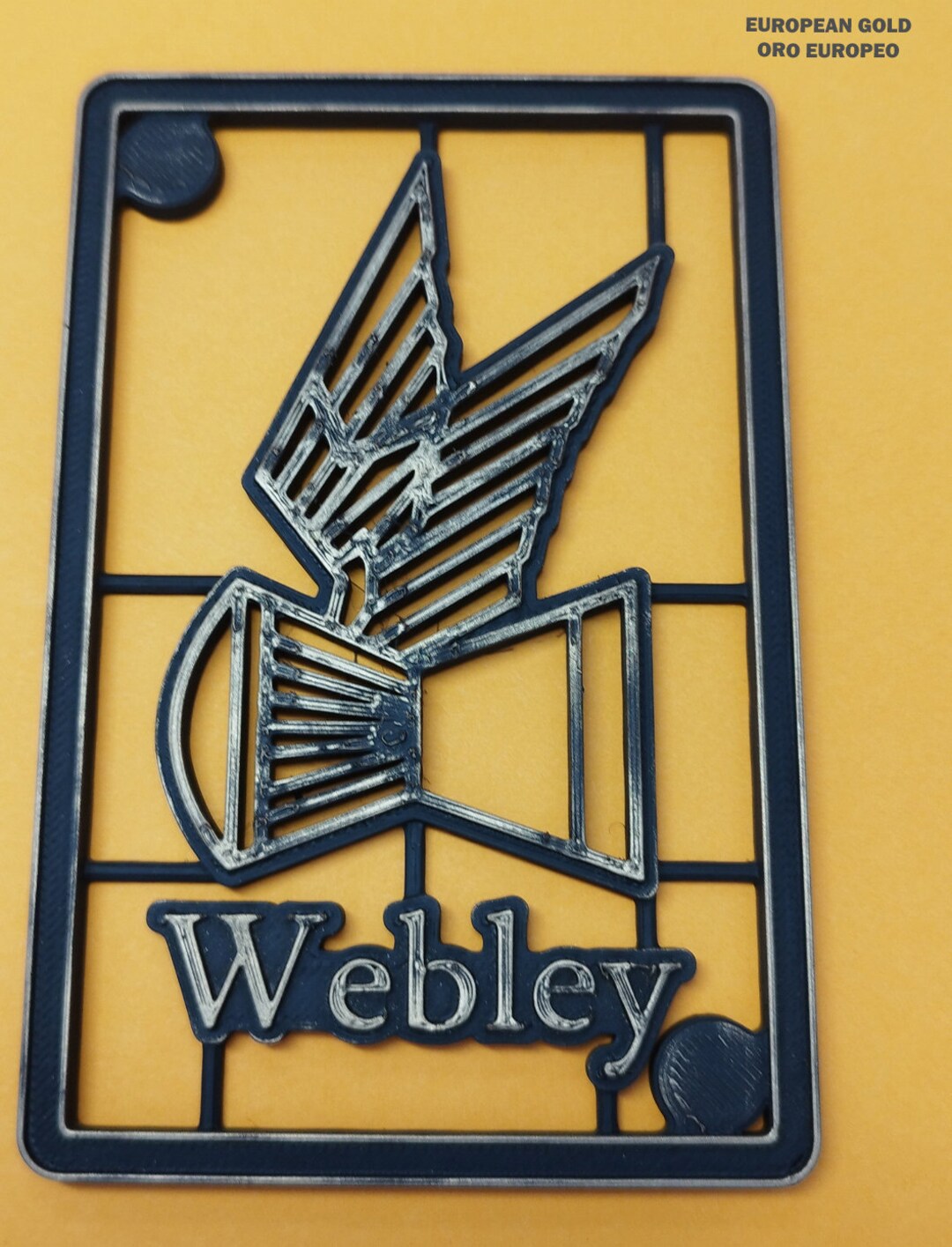 Webley Magnetic Badge for Gun Safe / Any Metal Surfaces Leaf Finish - Etsy
