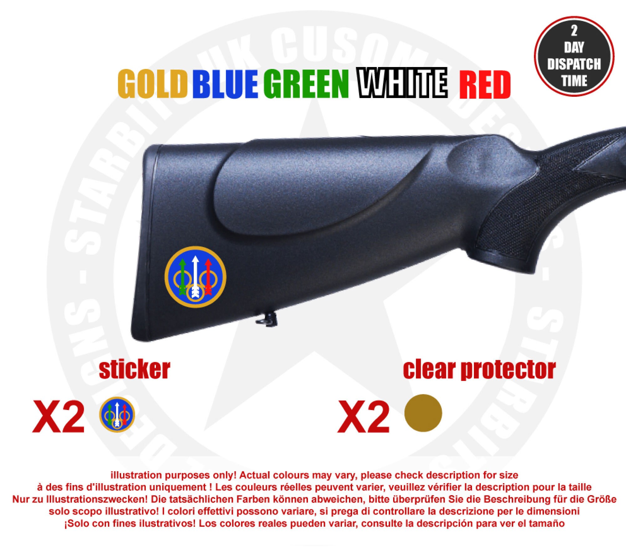 Beretta Vinyl Decal Sticker X2 for Application on Shotgun Gun Safe ...