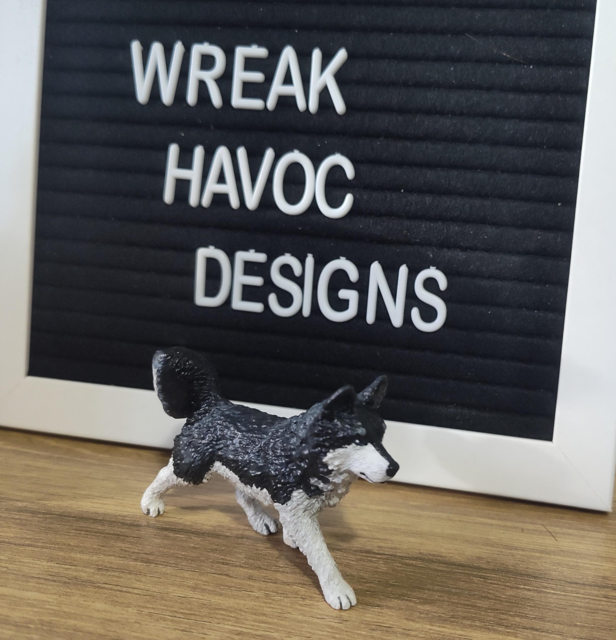 Schleich Husky Figurine Custom Repaint/resculpt - Etsy