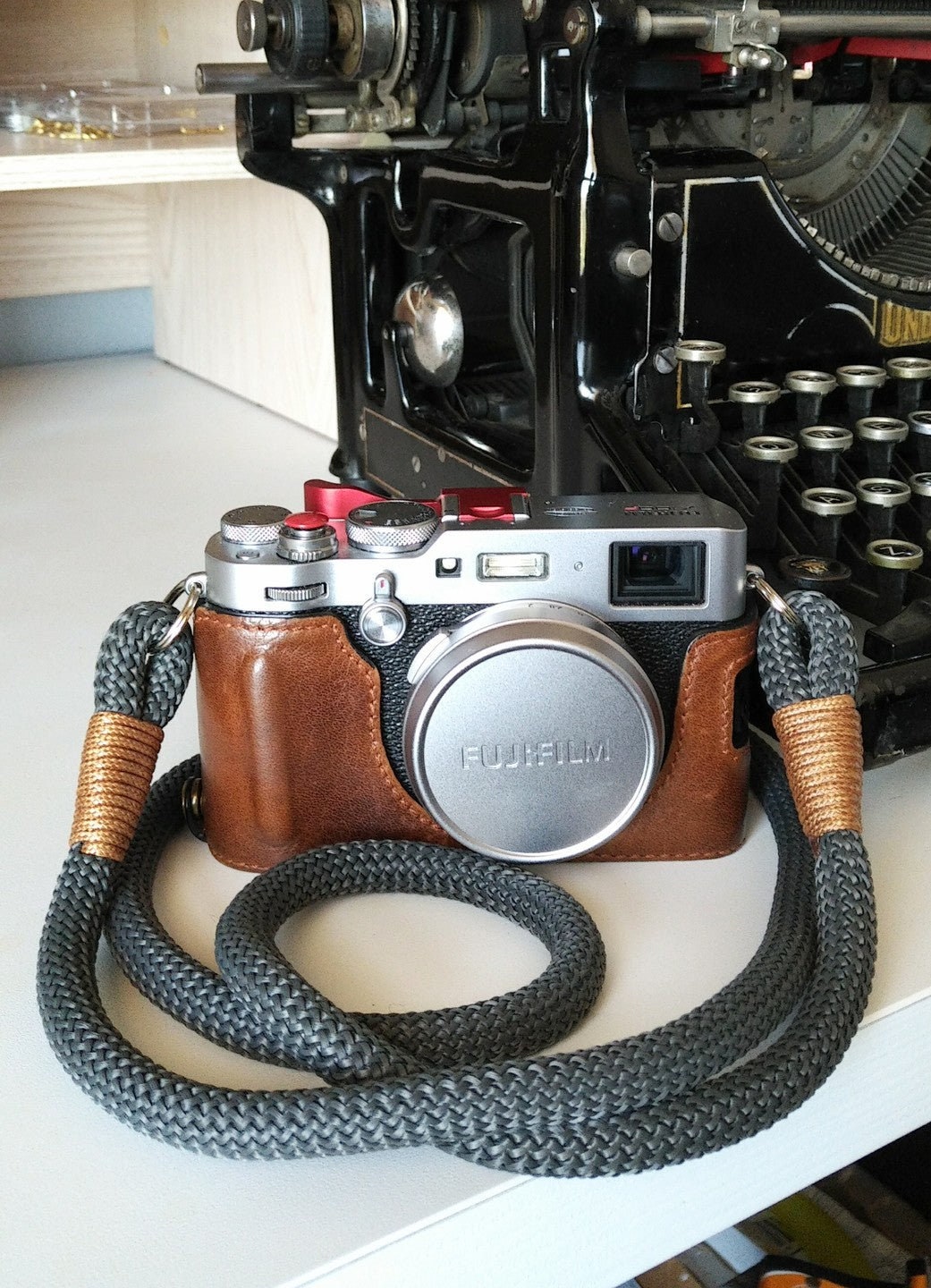 Dark Grey Acrylic Camera Strap - Etsy