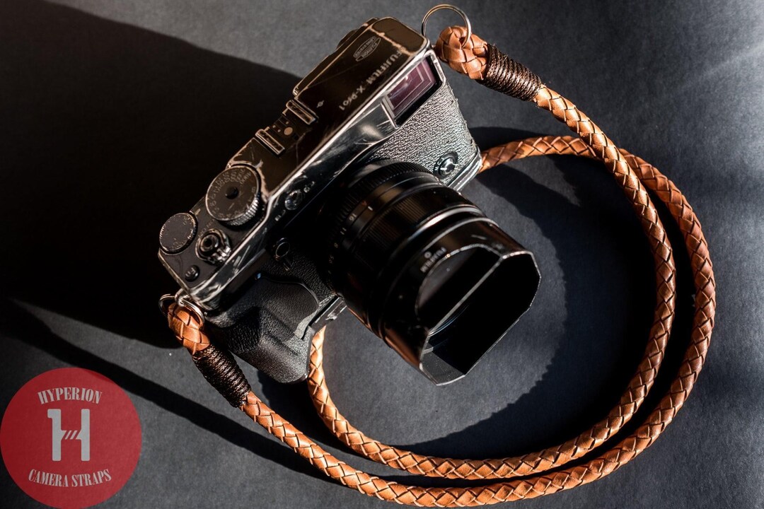 Real Leather Cinnamon Braided Camera Strap Round 8mm - Etsy