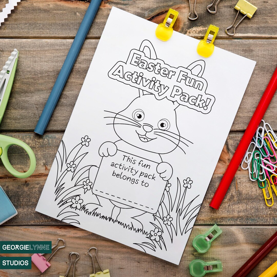 Printable Easter Activity Pack for Kids – Fun & Educational Easter ...
