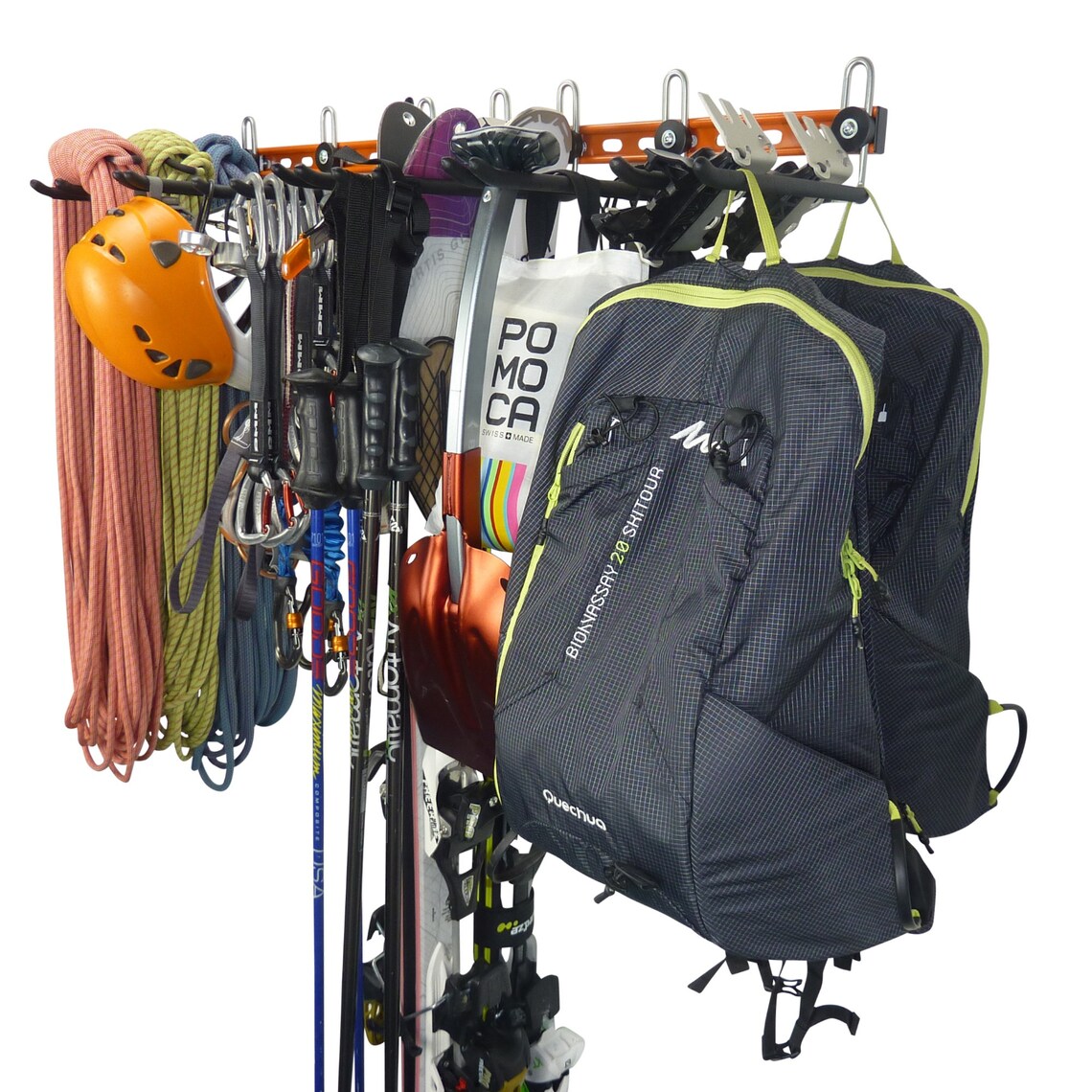 Climbing Gear Storage Rack. Rope Storage. Gearhooks - Etsy