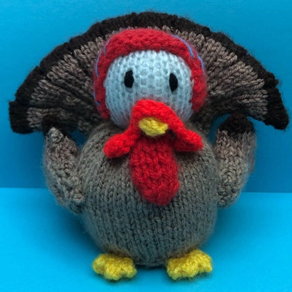 Turkey Knitting Pattern - Etsy