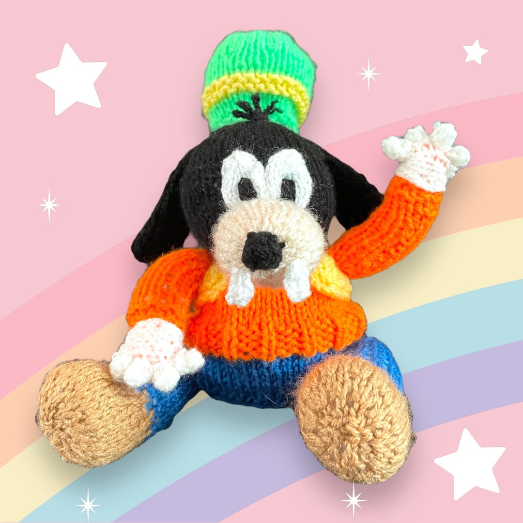 KNITTING PATTERN - Goofy Dog Inspired Chocolate Orange Cover / 15 Cms ...