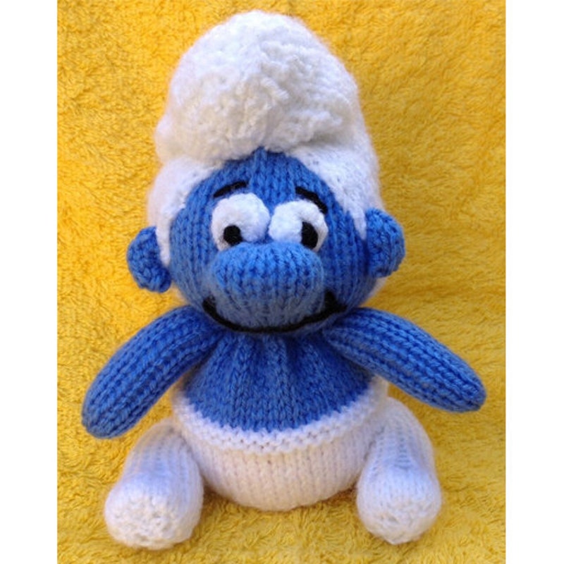 Smurf Crochet Pattern - Etsy