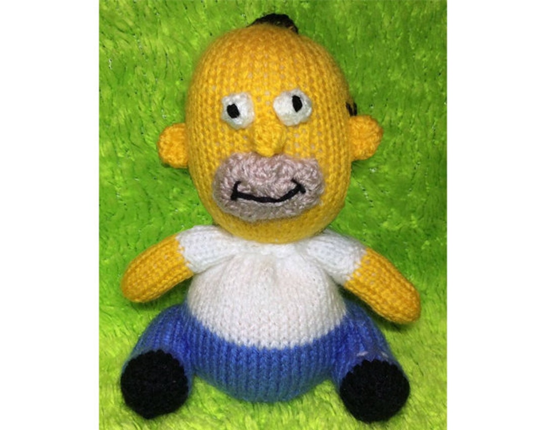 KNITTING PATTERN - Homer Simpson Inspired Chocolate Orange Cover / 15 ...