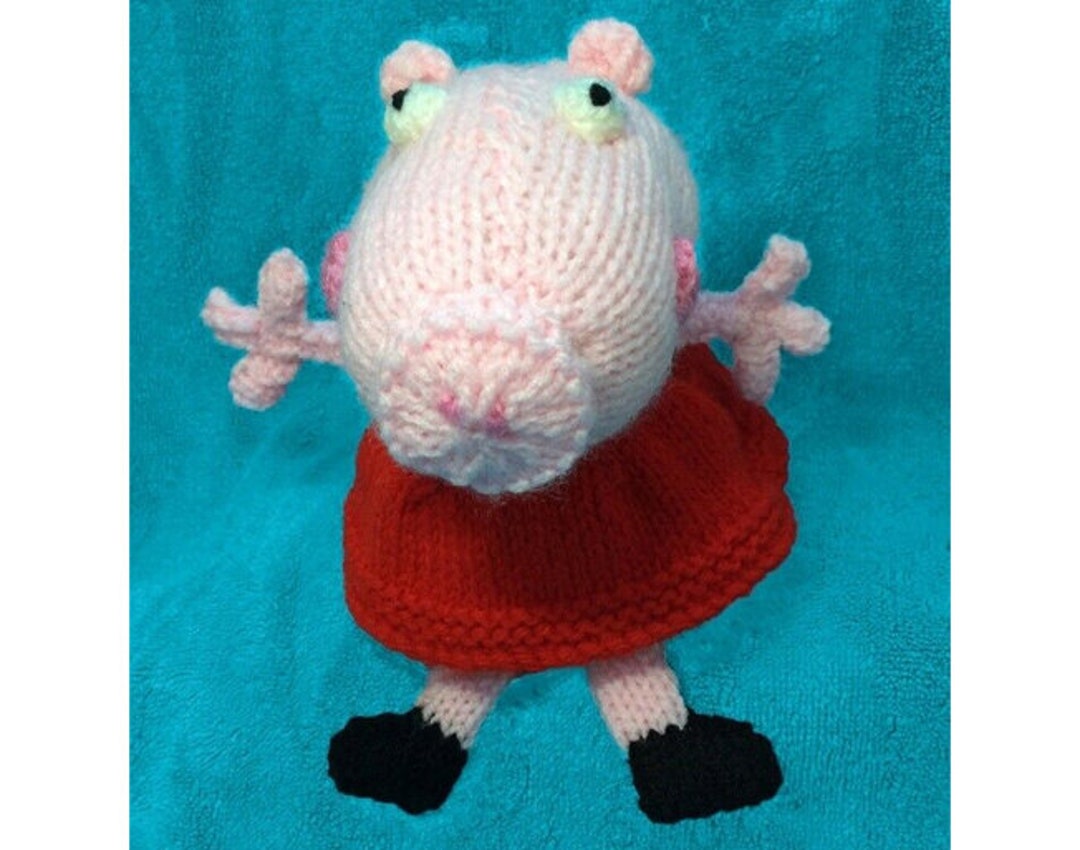 KNITTING PATTERN - Pepper Piglet Inspired Chocolate Orange Cover / 20 ...