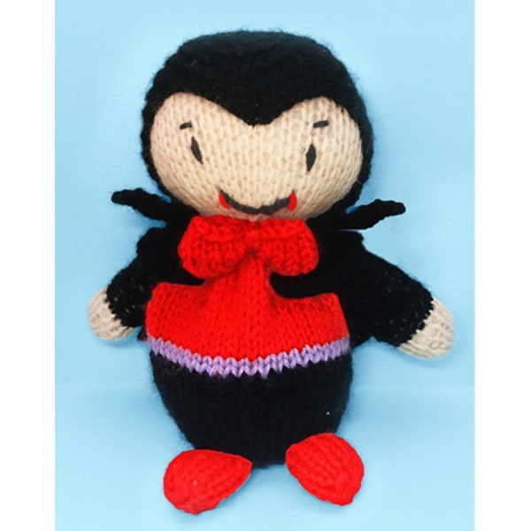 Dracula Knitting Pattern - Etsy