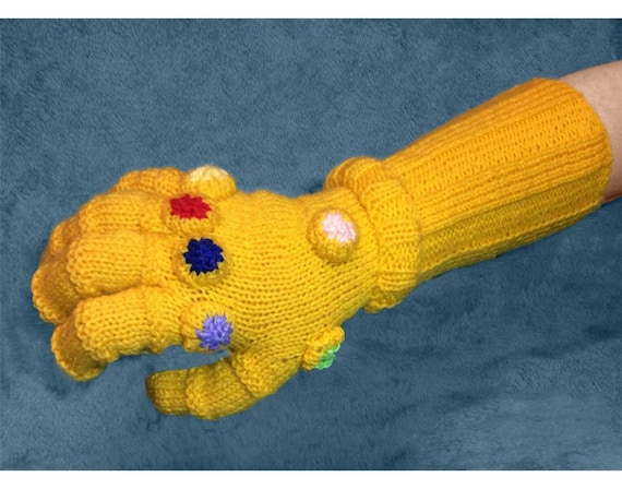 KNITTING PATTERN Knight Gauntlet Glove Fits Adult | Etsy