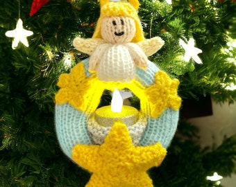 KNITTING PATTERN Memorial Remembrance Day Tealight Wreath Hanging ...