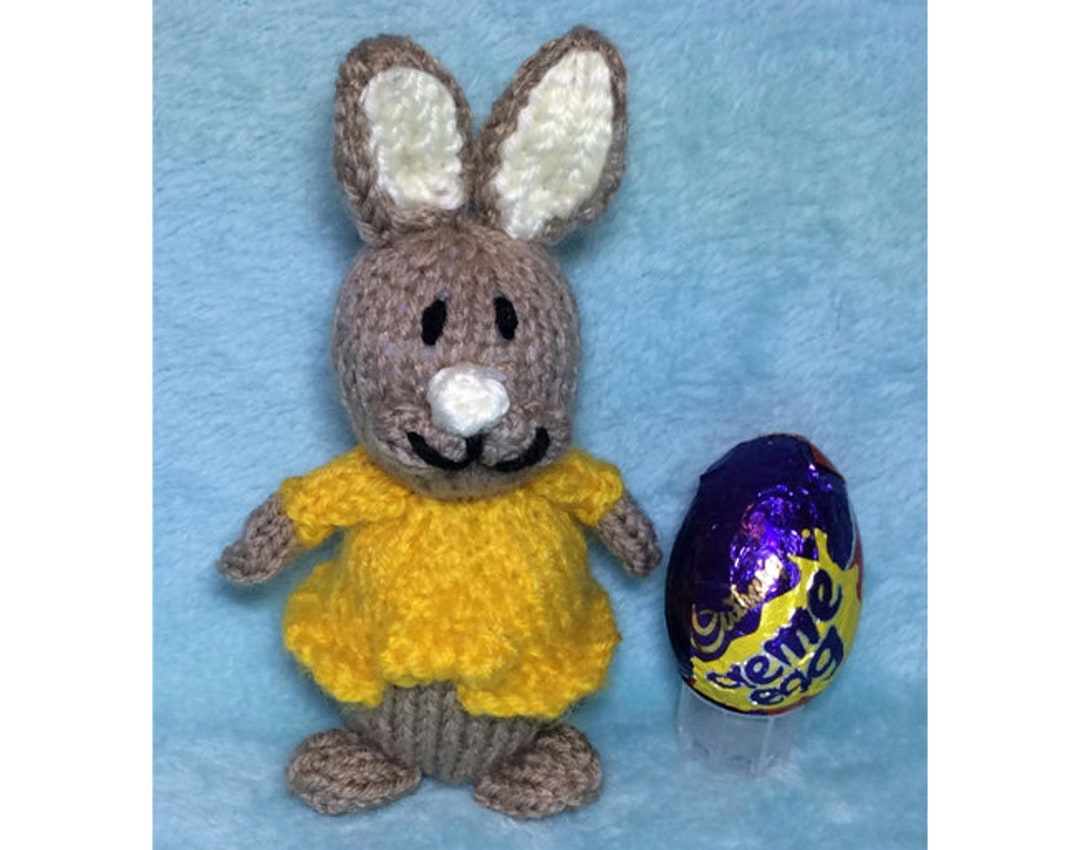 KNITTING PATTERN - Mopsy Inspired Choc Cover Easter Creme Egg - Etsy