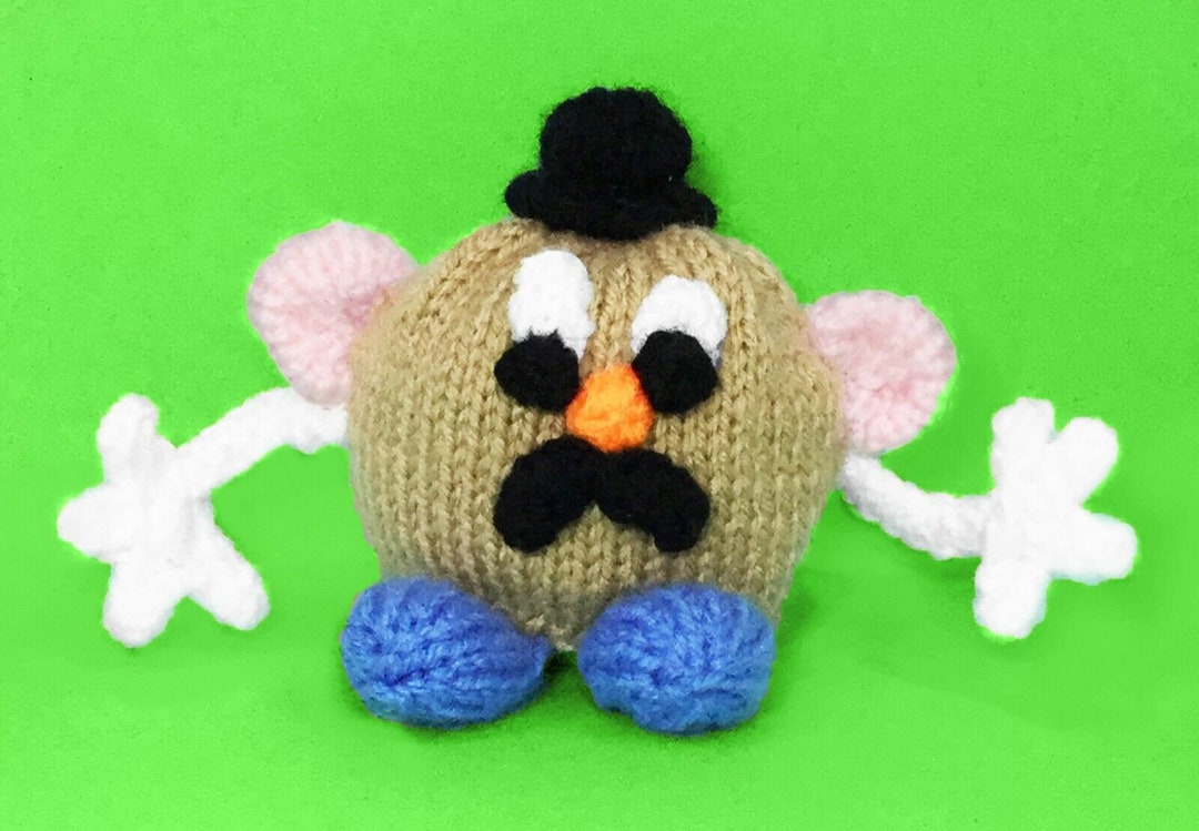 KNITTING PATTERN - Mr Potato Head Chocolate Orange Cover / 9 Cms Toy - Etsy