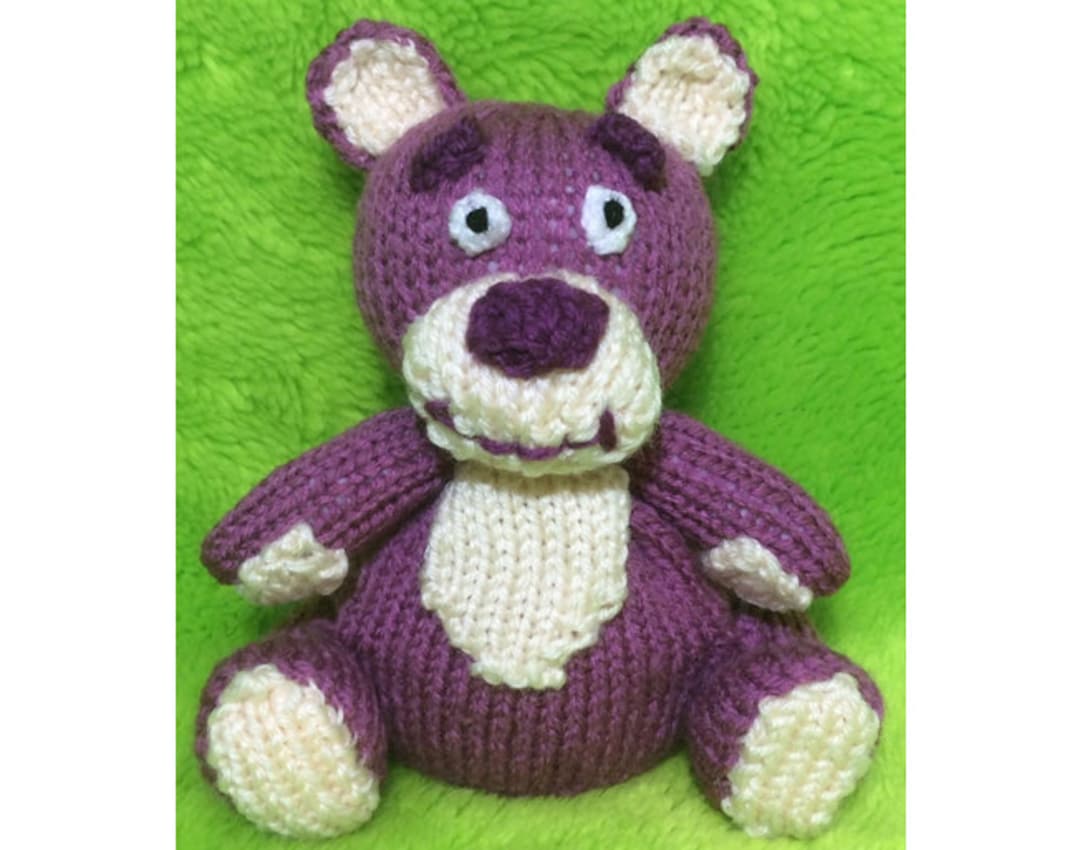 KNITTING PATTERN - Lotso Bear Inspired Choc Orange Cover / 15 Cms - Etsy