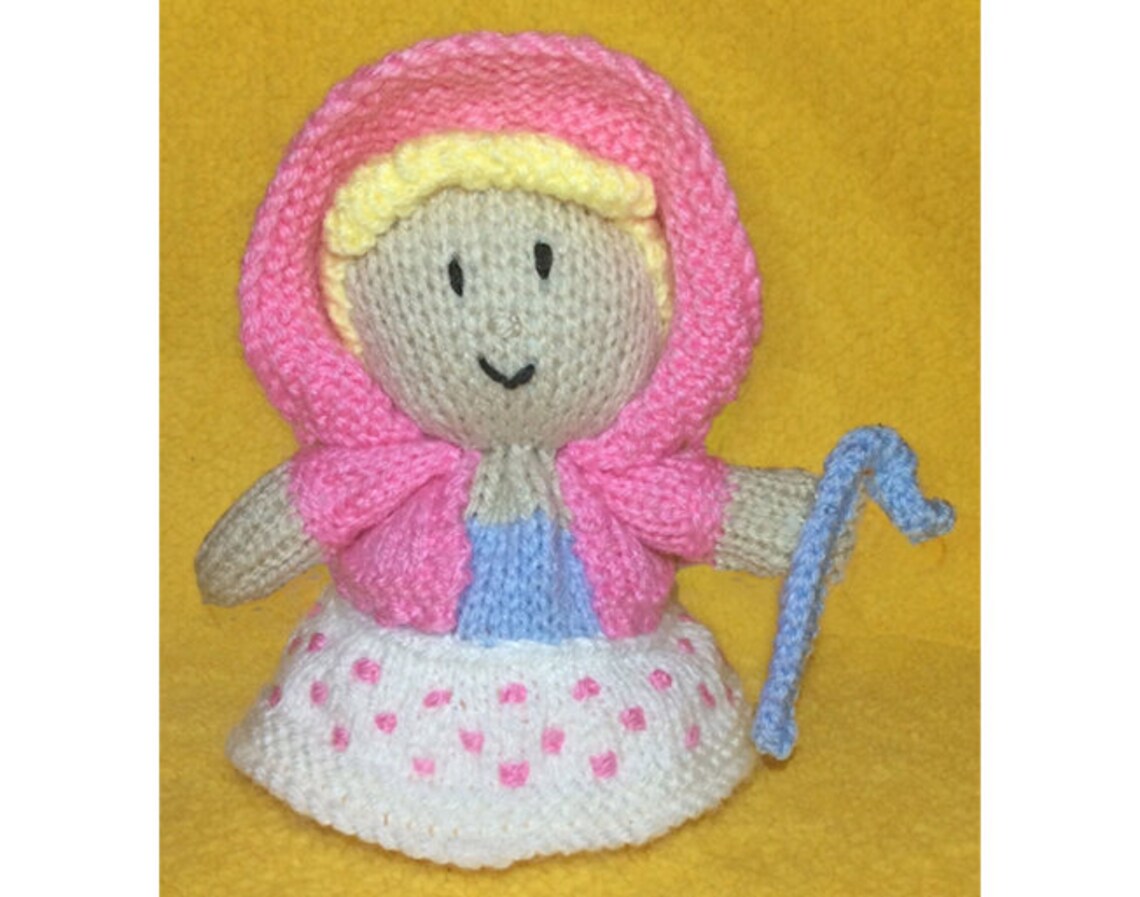 KNITTING PATTERN Little Bo Peep Inspired Choc Orange Cover / 15 Cms - Etsy