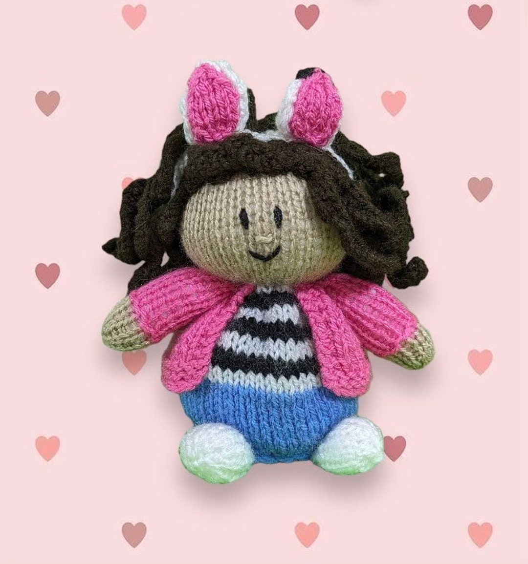 KNITTING PATTERN - Gabby Girl Inspired Choc Orange Cover / 15 Cms Toy ...
