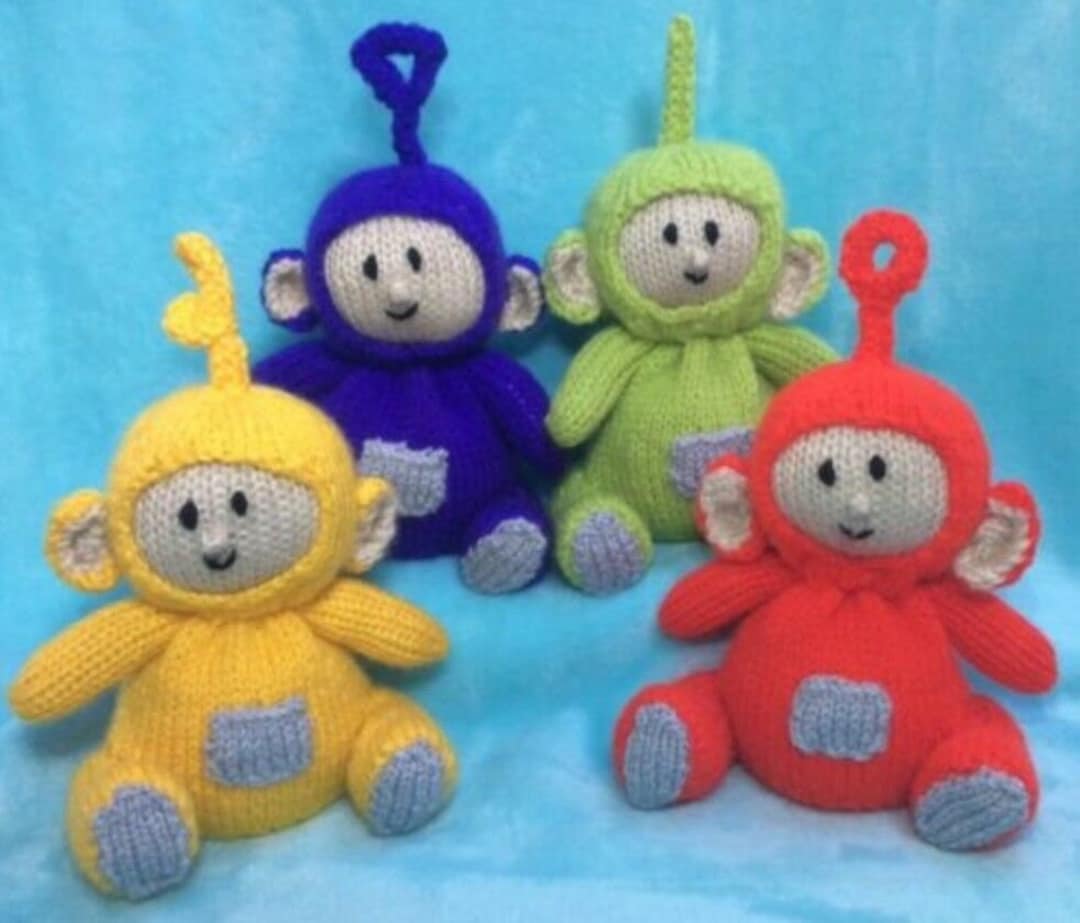 KNITTING PATTERN - Teletubbies Choc Orange Cover / 15 Cms Toy - Etsy