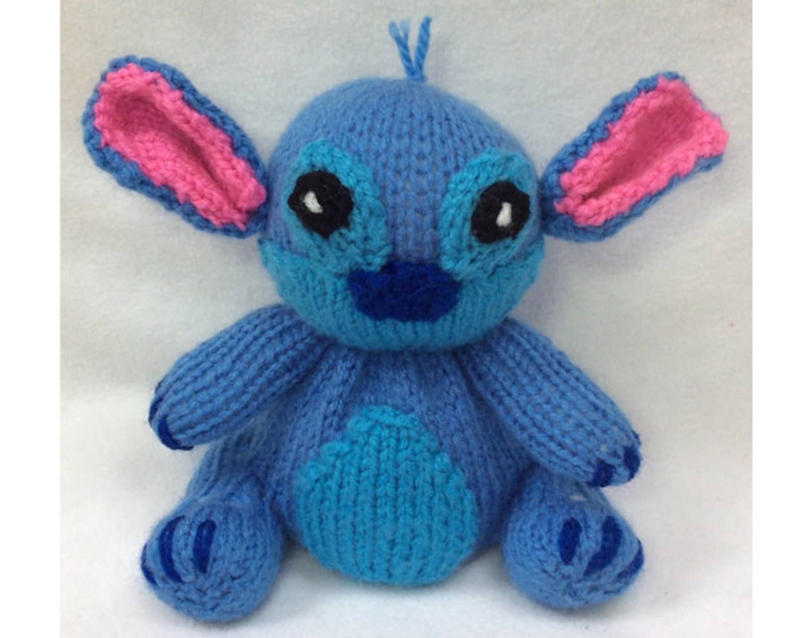 KNITTING PATTERN - Blue Alien Inspired Choc Orange Cover / 15 Cms Toy ...