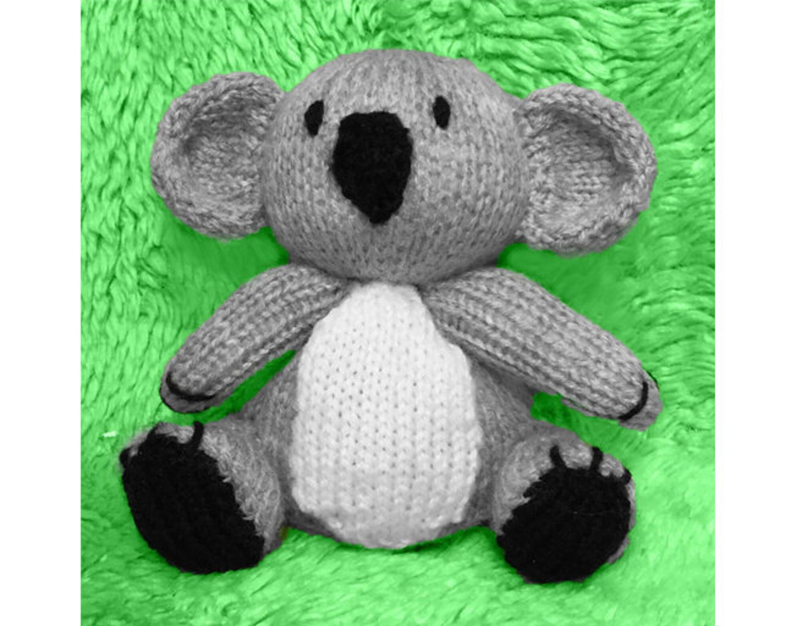 KNITTING PATTERN - Kira the Koala Chocolate Orange Cover / 15 Cms ...
