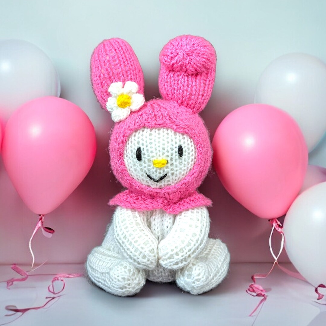 KNITTING PATTERN - Cute Bunny Inspired Choc Orange Cover / 15 Cms Toy ...