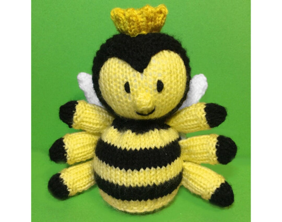 KNITTING PATTERN - Queen Bee Chocolate Orange Cover / 15 Cms Garden ...