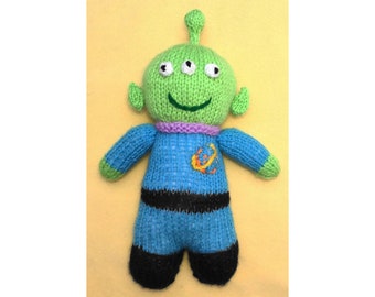 Toy Story Alien Knitting Pattern - Etsy UK