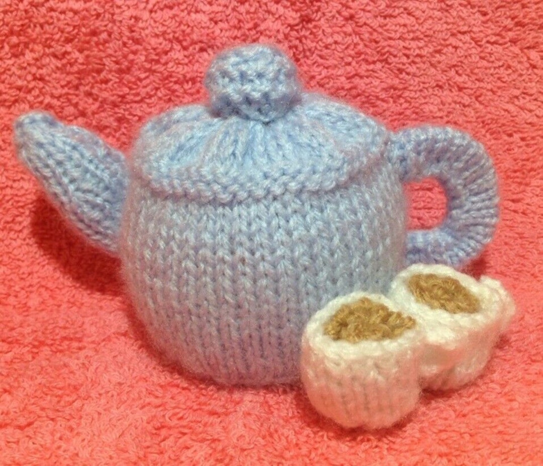 KNITTING PATTERN - Teapot and Cup Inspired Chocolate Orange Cover / 9 ...