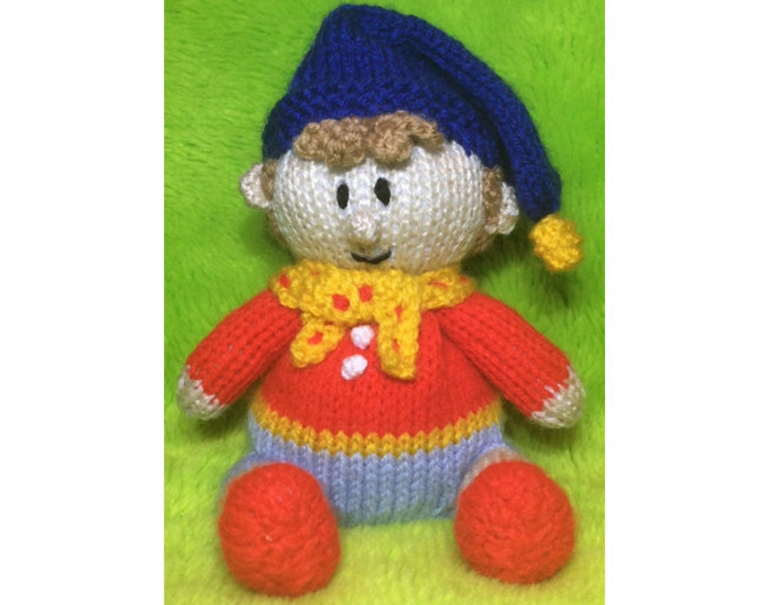 KNITTING PATTERN - Noddy Inspired Chocolate Orange Cover or 15cms Toy ...
