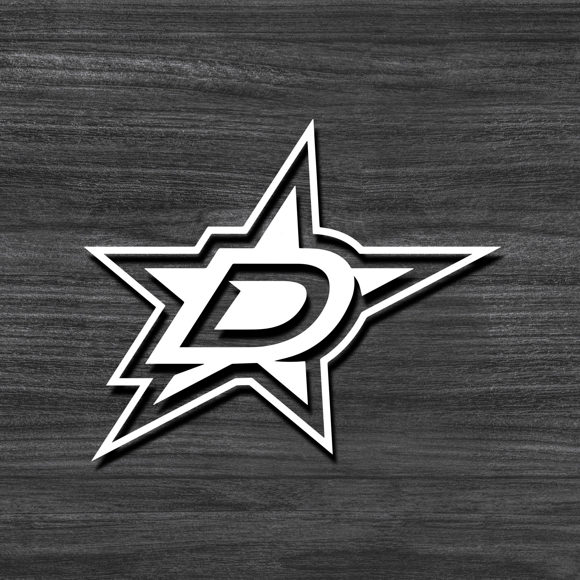 Dallas Stars New Logo Black And White