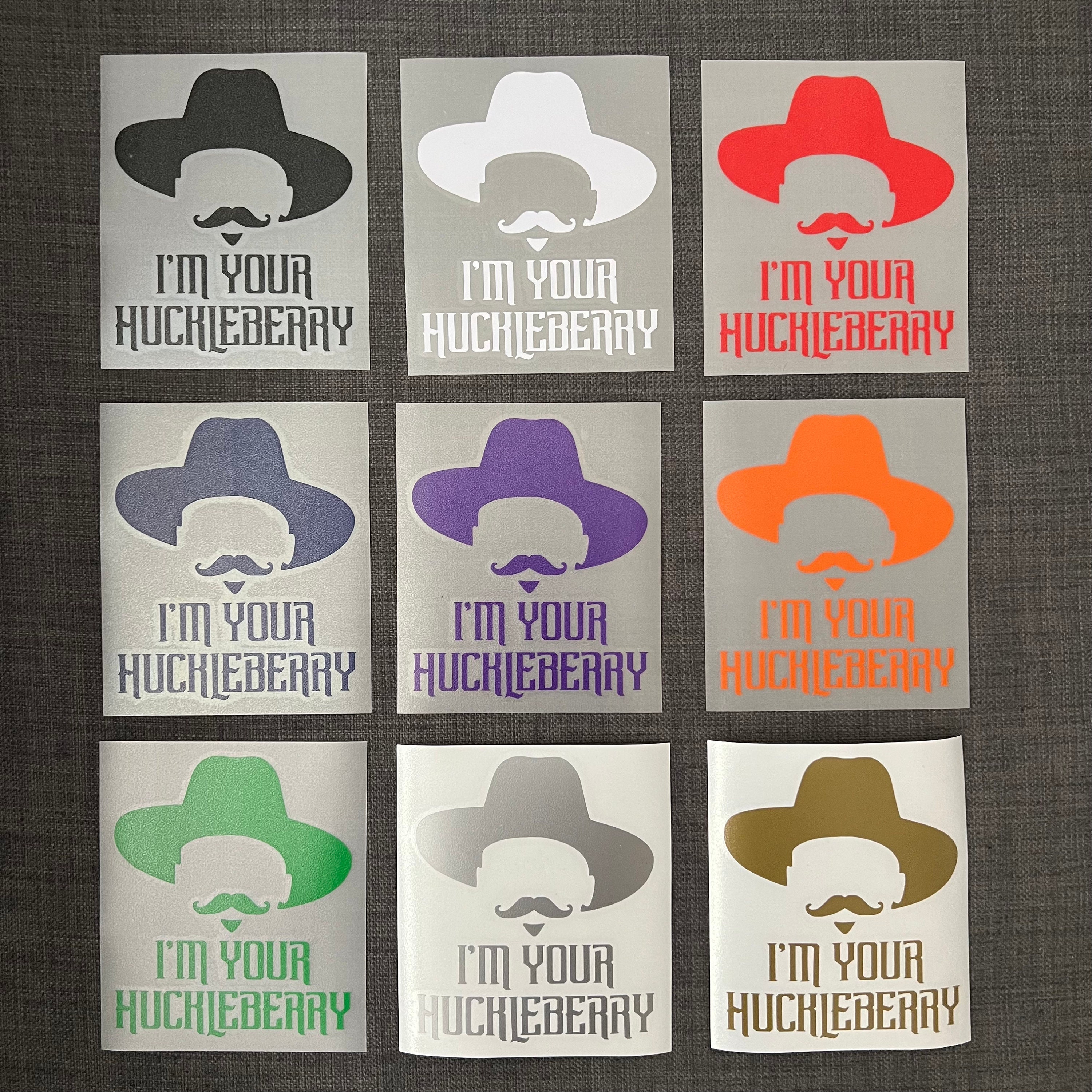 I'm Your Huckleberry Decal/sticker | Etsy