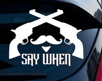 Say When - Etsy