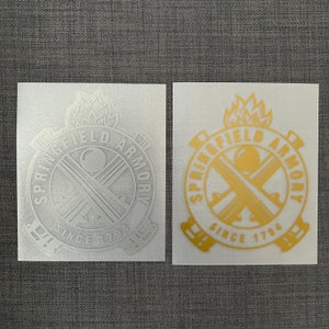 Springfield Armory Decal/sticker - Etsy