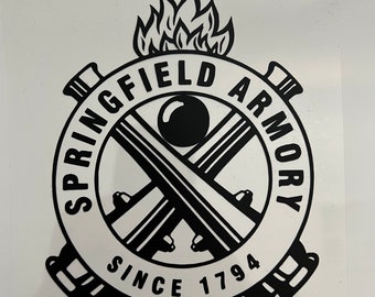Springfield Sticker | Etsy