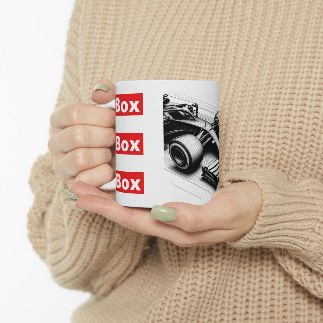 P1 Racing 11oz White Ceramic Coffee Mug Ideal Gift for Racing ...