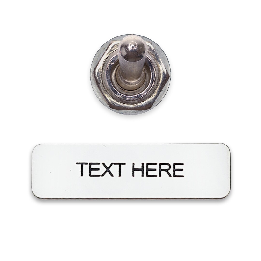 Switch Identification Tag - White Color - Quick Organization - Easy ...