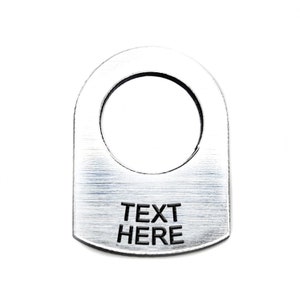 Silver Toggle Switch Plate for Marine Control Panels, Dust and Water ...