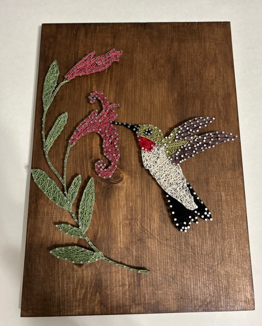 Hummingbird String Art - Etsy