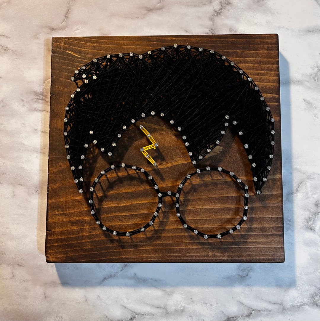 Harry Potter Head String Art - Etsy
