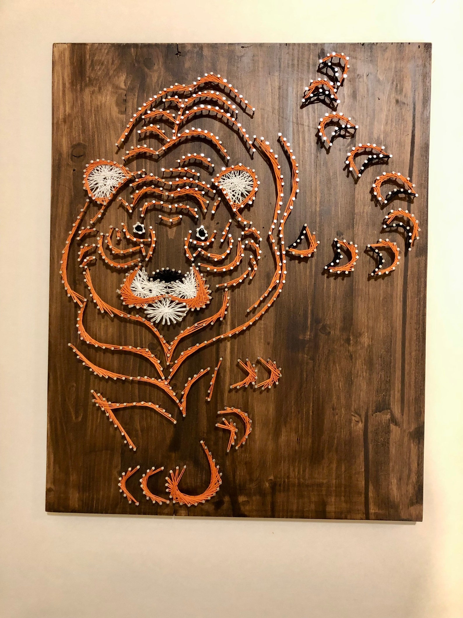 Tiger String Art - Etsy
