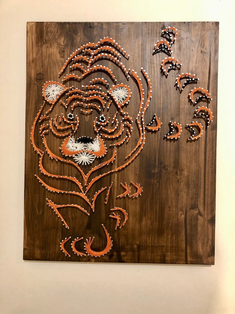 Tiger String Art - Etsy